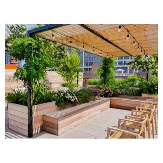 Dumbo View - Modern - Deck - New York - by Outside Space NYC Landscape ...