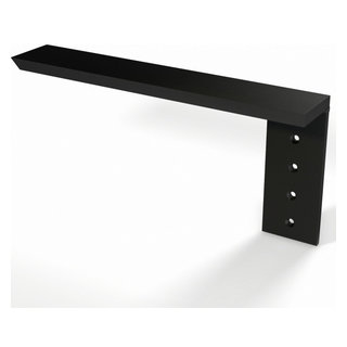 Countertop Support Bracket Cabinet Side Wall Bracket, 24 ...