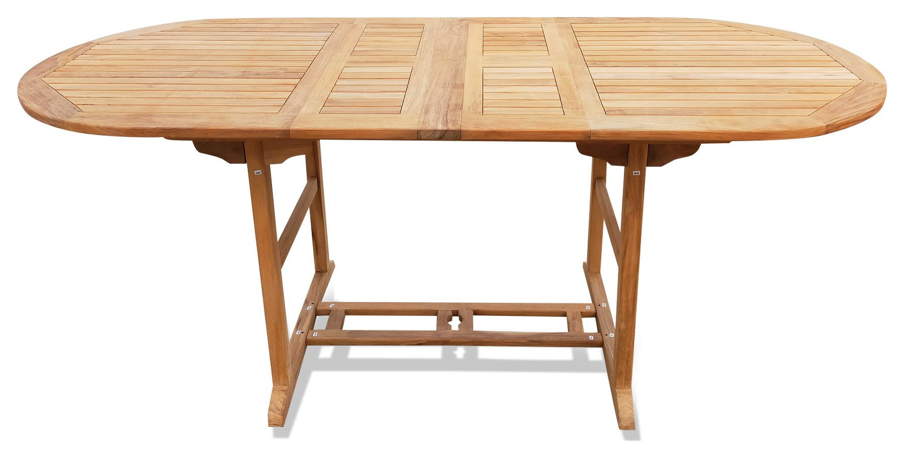 108" Teak Counter Extension Table, 8-Swivel Chairs - Transitional ...