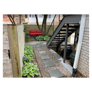 Backyard enclosure and beautification - Contemporary - Exterior - DC ...