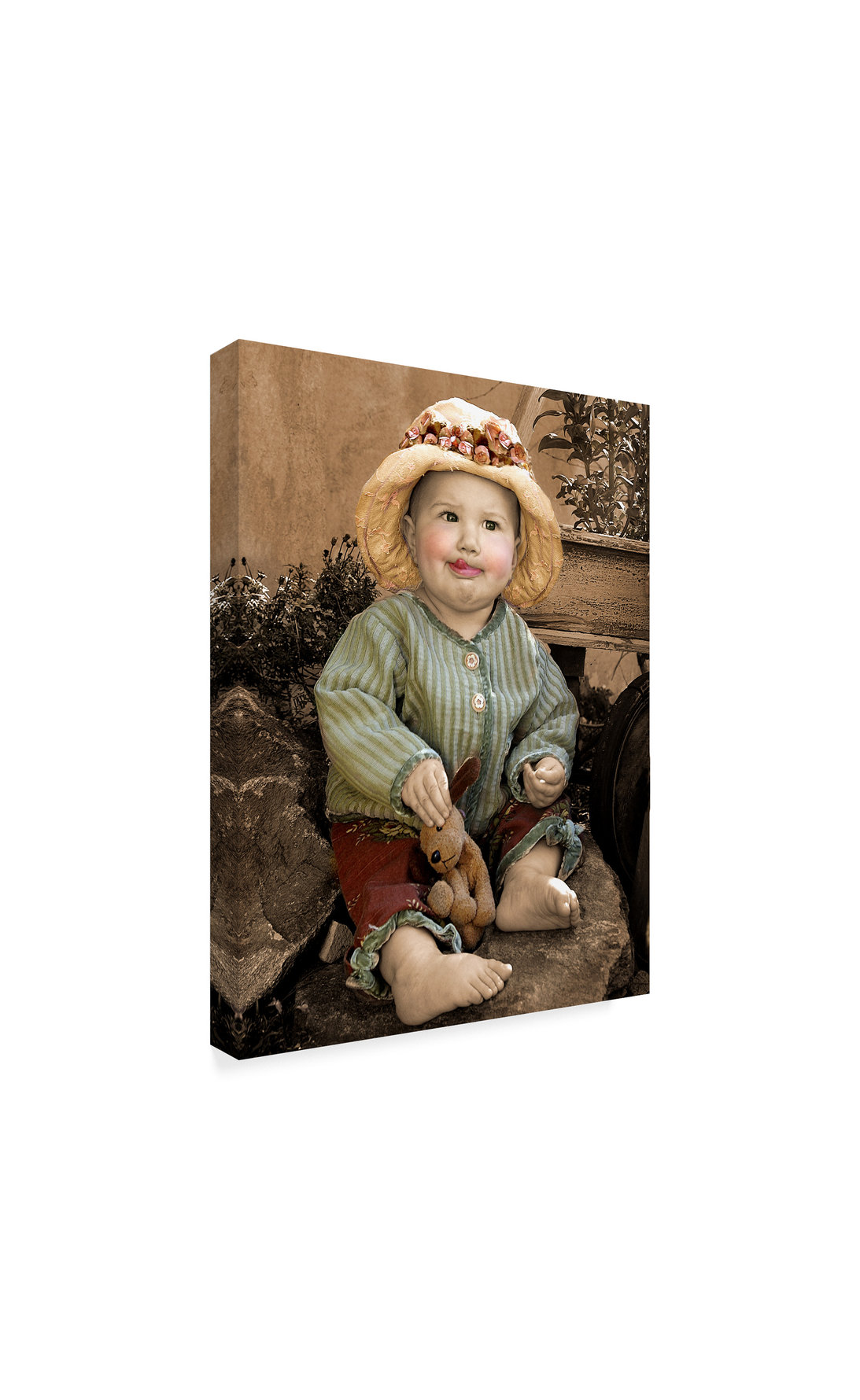 Sharon Forbes 'Tip Of My Tongue' Canvas Art, 24"x18" - Contemporary ...