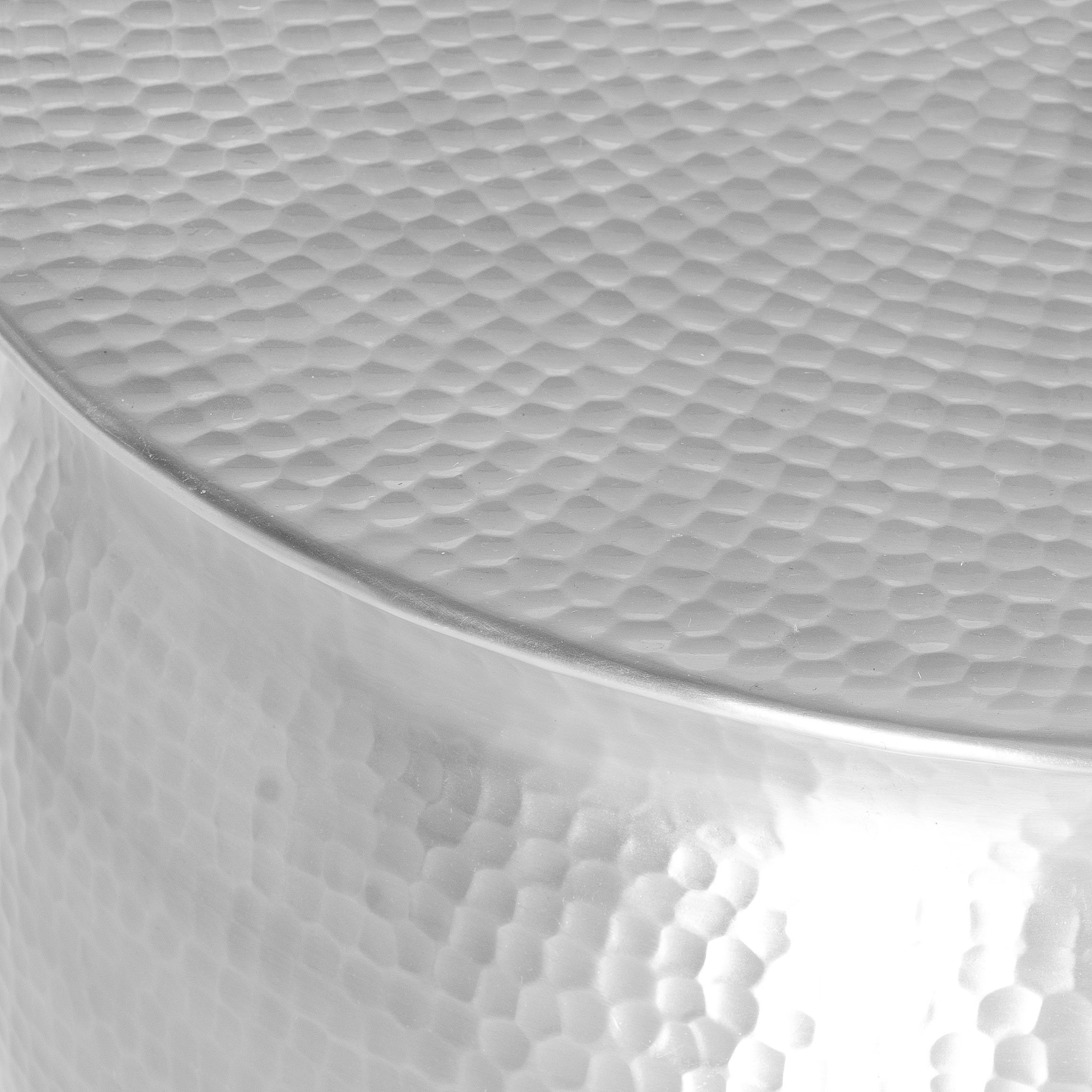 Safavieh Aztec Hammered Metal Table Stool, #N/A - Contemporary - Side ...