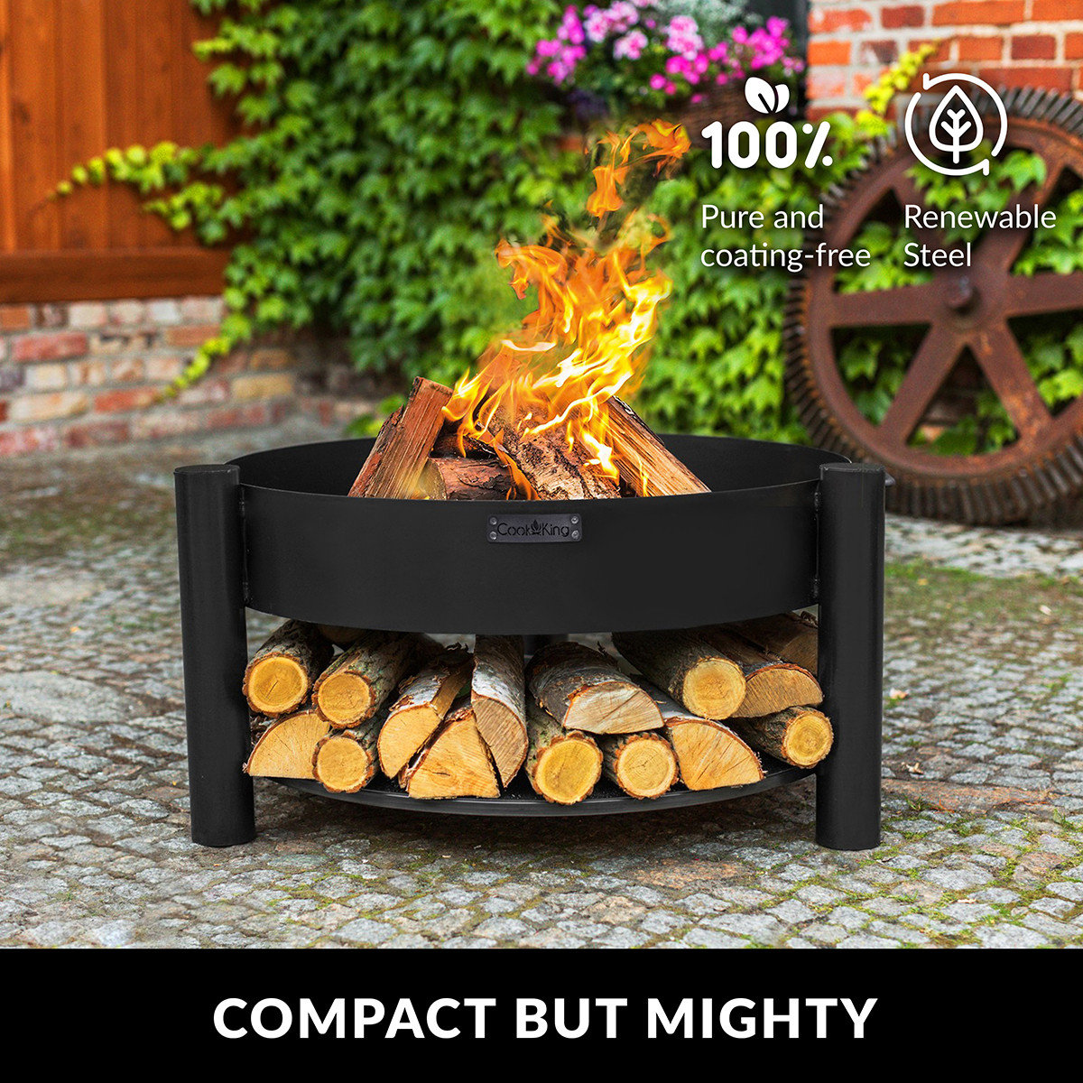 Montana 24" Fire Pit - Transitional - Fire Pits - by Good Directions ...