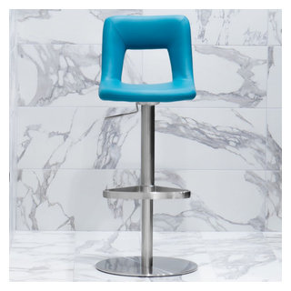 Jazz Bar Stool - Round Flat Base - Contemporary - Bar Stools And ...