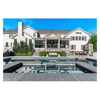 Stunning Outdoor Living in Wilton, CT - Traditional - Pool - New York ...