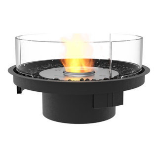 EcoSmart™ Round 20 Ethanol Fire Pit Kit, Built-In Fireplace ...
