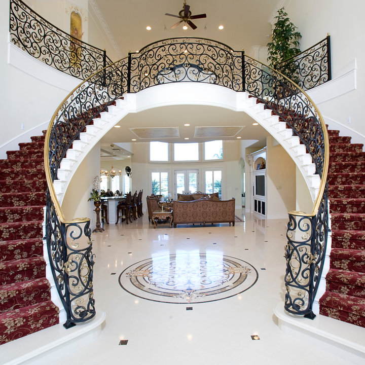 75 Red Staircase Ideas You'll Love - May, 2026 | Houzz
