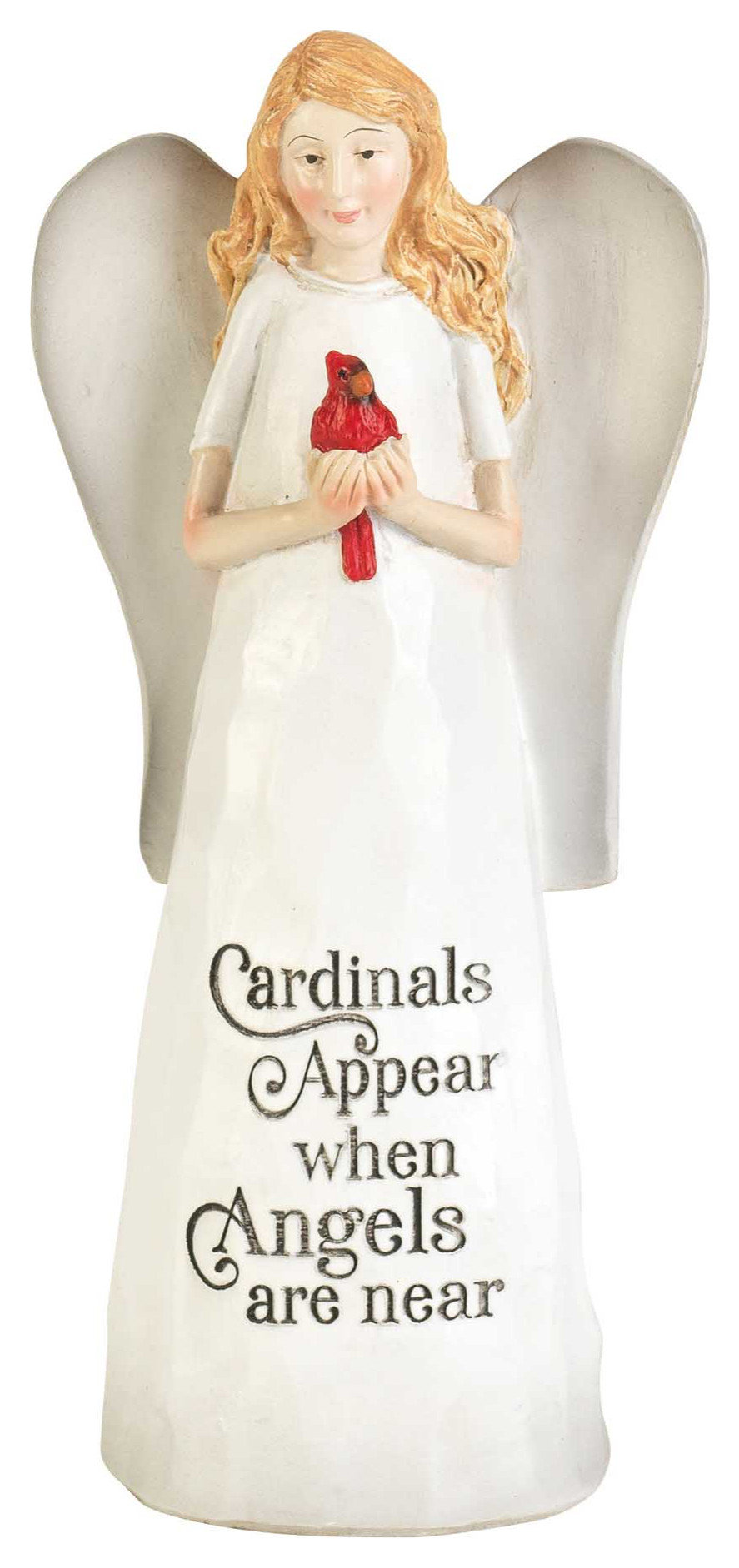 Cardinals Appear When Resin Angel 6" - Traditional - Decorative Objects ...