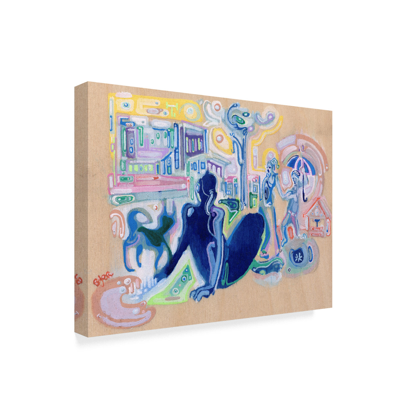 "Afternoon in the Park" by Josh Byer, Canvas Art, 32"x24 ...