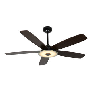 Bellevue Rogue 52 Rogue 52" 5 Blade Smart LED Indoor Ceiling Fan ...
