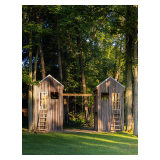 Sustainable Twin Treehouses - Shed - Detroit - by Temescal Sustainable ...