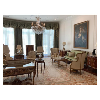 Traditional French Interior - Traditional - Living Room - Houston - by ...