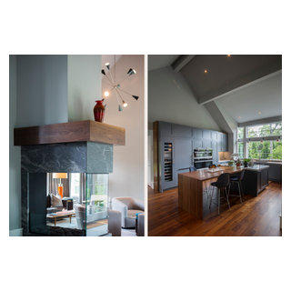 East Hampton Two Tone Grey & Solid Walnut - New York - by Richard ...