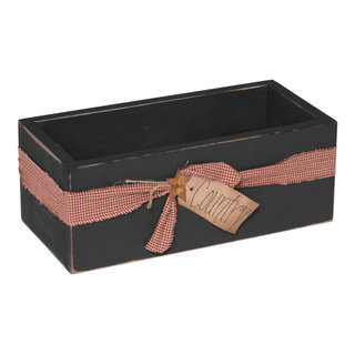 Farmhouse Rustic Tool Box - Farmhouse - Storage Bins And Boxes - by ...