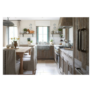Cattle Ranch Montana - Farmhouse - Kitchen - Boston - by Koo de Kir | Houzz