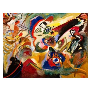 Fragment Ii For Composition Vii Print, 11.00 x 14.00 - Contemporary ...