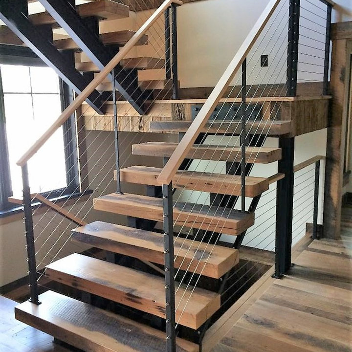 75 Beautiful Floating Staircase Ideas & Designs - December 2025 | Houzz AU