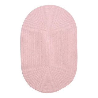 Bristol - Blush Pink 9' round, 9' Round - Contemporary - Area Rugs - by ...