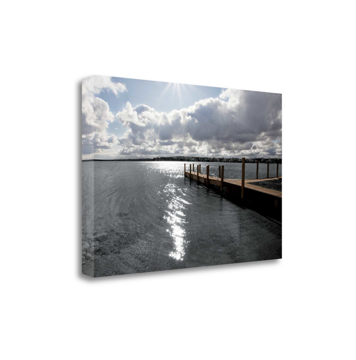 "Sunrise At Crooked Lake" By Monte Nagler, Giclee Print On Gallery Wrap ...