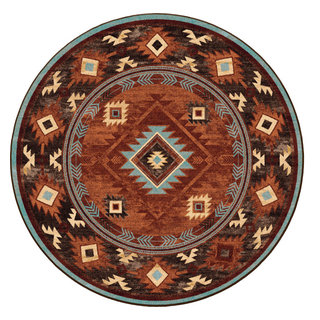 Whisky River, Rust, 8'x11', 8x11 - Southwestern - Area Rugs - by ...