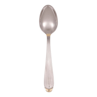 Parisian Gold Dinner Spoon, Set of 6 - Transitional - Spoons - by 10 ...