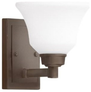 5388L16 Lang, Bell Shaped Glass Shade, Brushed Nickel - Transitional ...