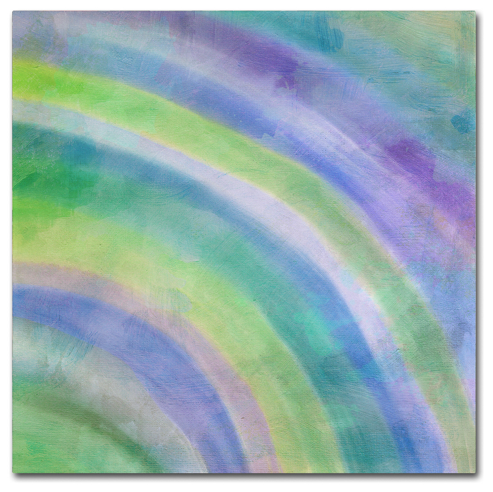 Color Bakery 'Cold' Canvas Art, 18"x18" - Contemporary - Prints And ...