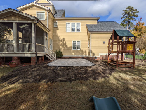 What color shutters and door for this yellow/gold house?