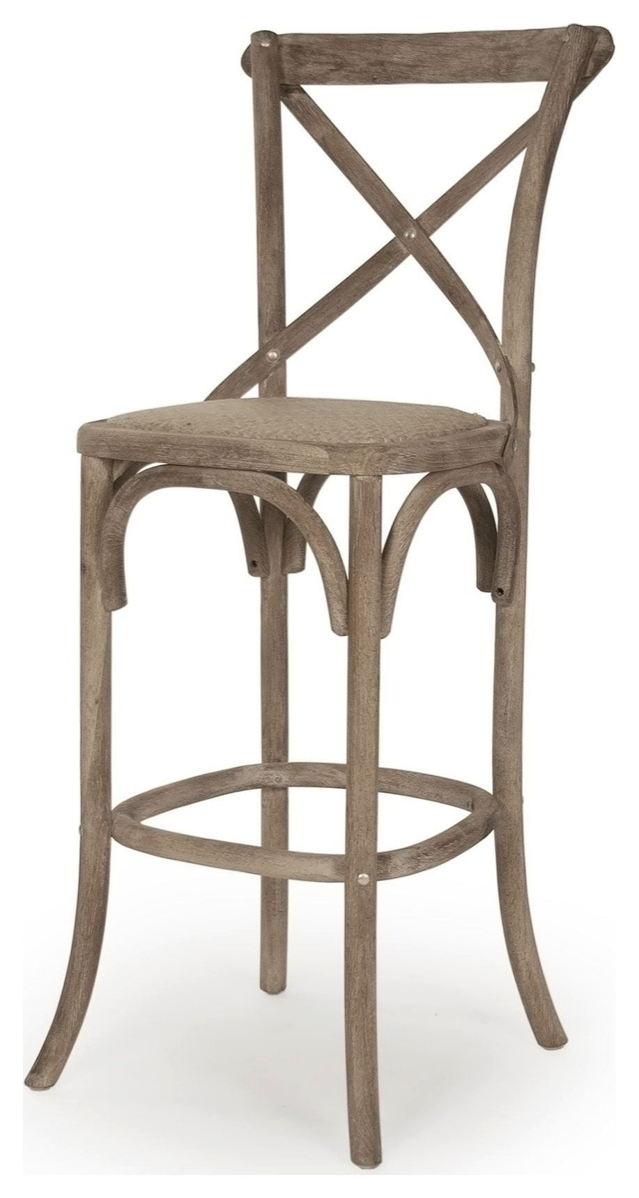 Parisienne Cafe Bar Stool - Farmhouse - Bar Stools And Counter Stools ...