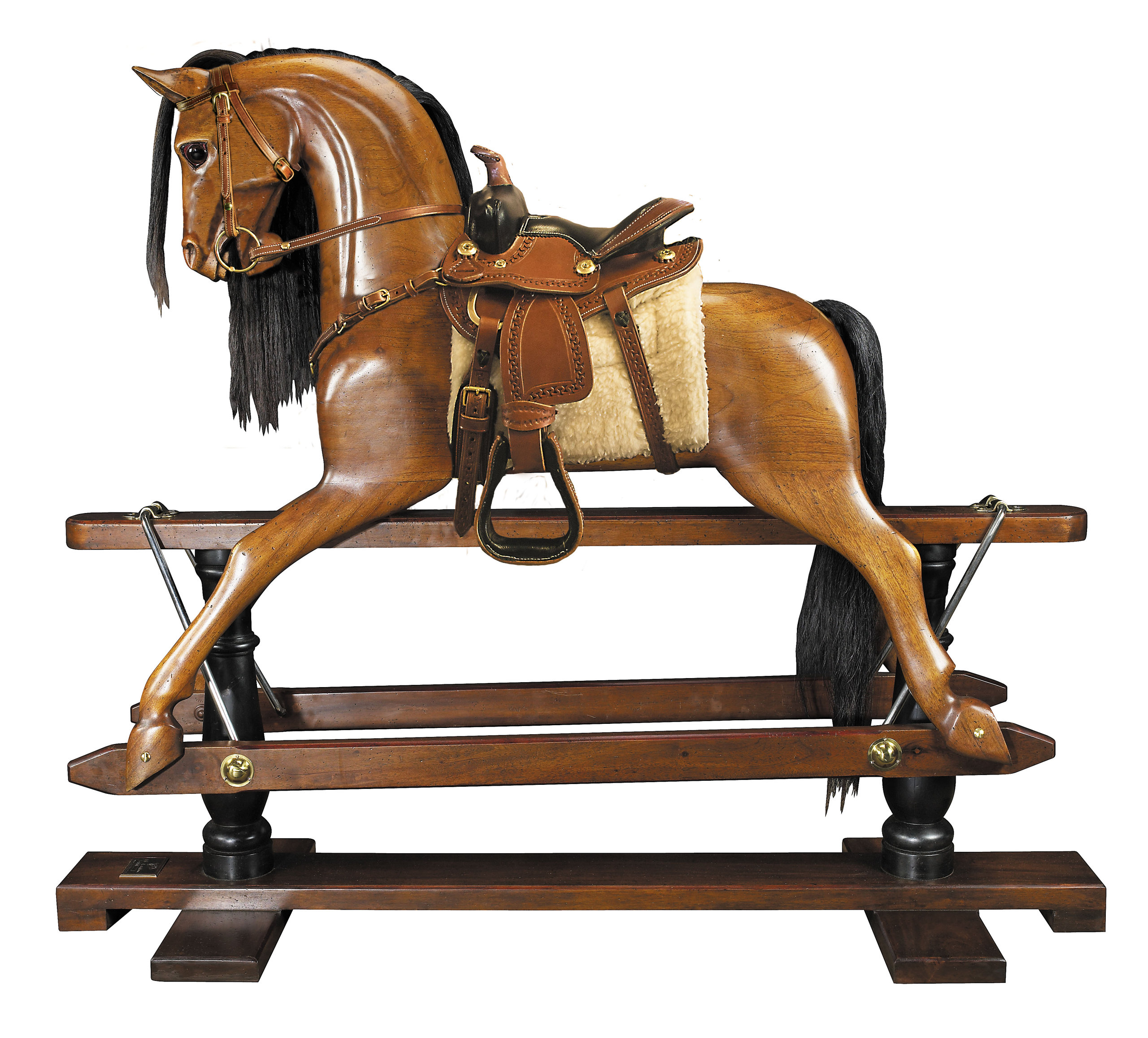 Rocking Horse, Western Saddle - Traditional - Kids Toys And Games - by ...