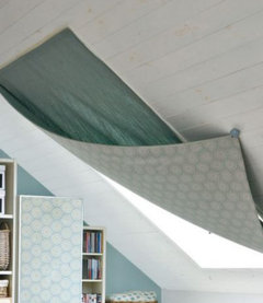 Triangle window coverings