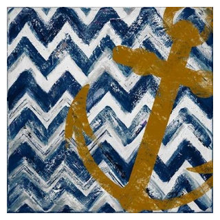 Nautical Chevron I Poster Print by Patricia Pinto - Item # VARPDX10197B ...