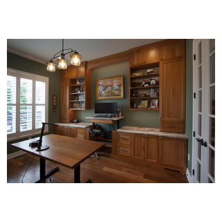 Sit-Stand Office - Traditional - Home Office - New York - by Rylex ...