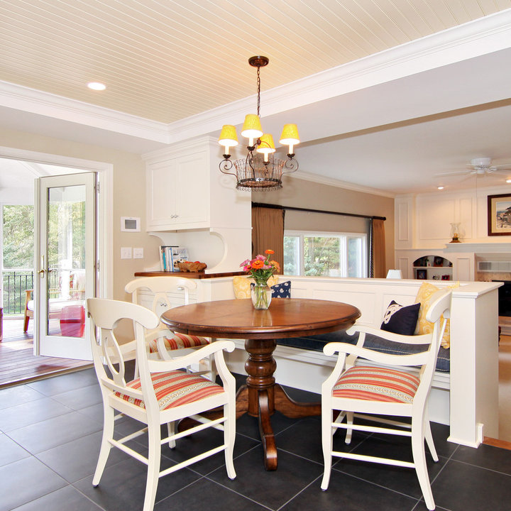 75 Slate Floor Dining Room Ideas You'll Love - May, 2026 | Houzz