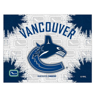 Vancouver Canucks Logo Canvas, 32"x24" - Contemporary - Prints And ...