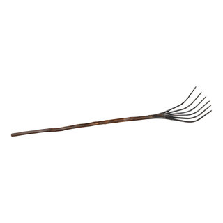 Decorative Rake - Rustic - Forks Rakes And Hoes - by Taran Design | Houzz