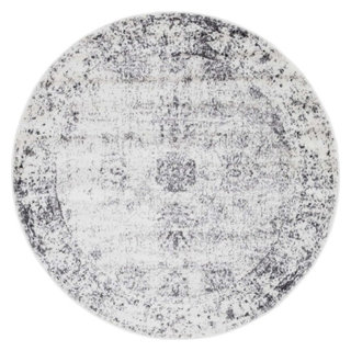 Transitional Sandrine Area Rug, Round 5' - Contemporary - Area Rugs ...