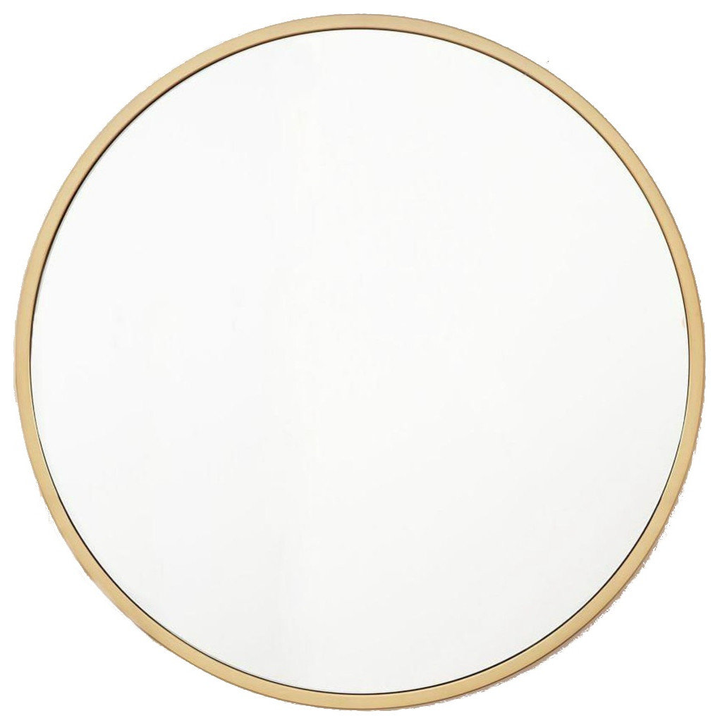 Round Mirror (32" Dia) - Contemporary - Wall Mirrors - by ...