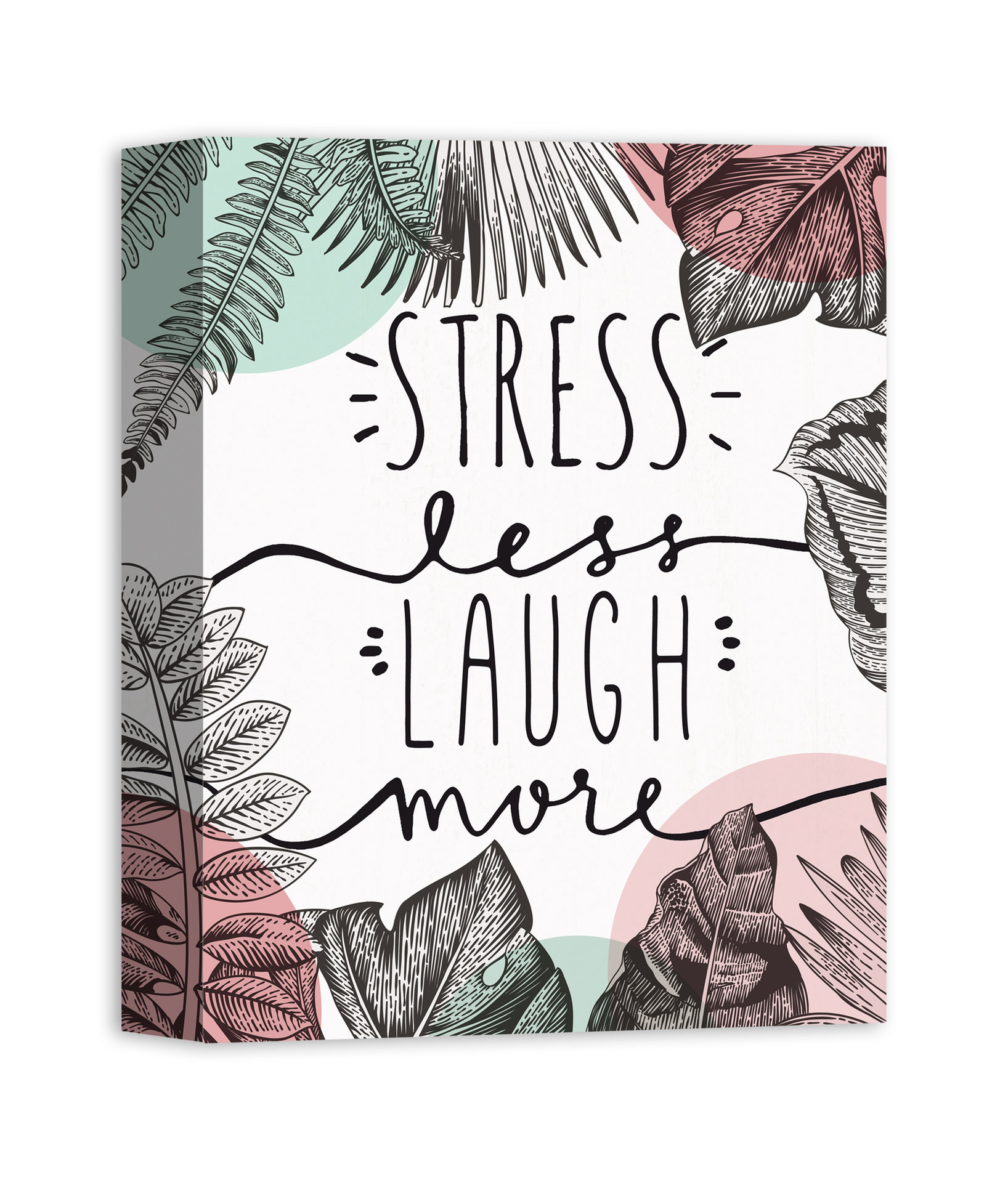 Stress Less Laugh More Wall Art, 11x14 - Tropical - Prints And Posters ...