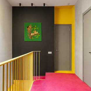 75 Beautiful Pink Hallway Pictures & Ideas | Houzz