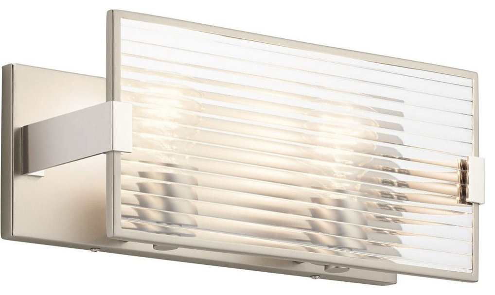 Kichler Lighting 55006SN Logan - 2 Light Linear Bath Vanity Approved ...