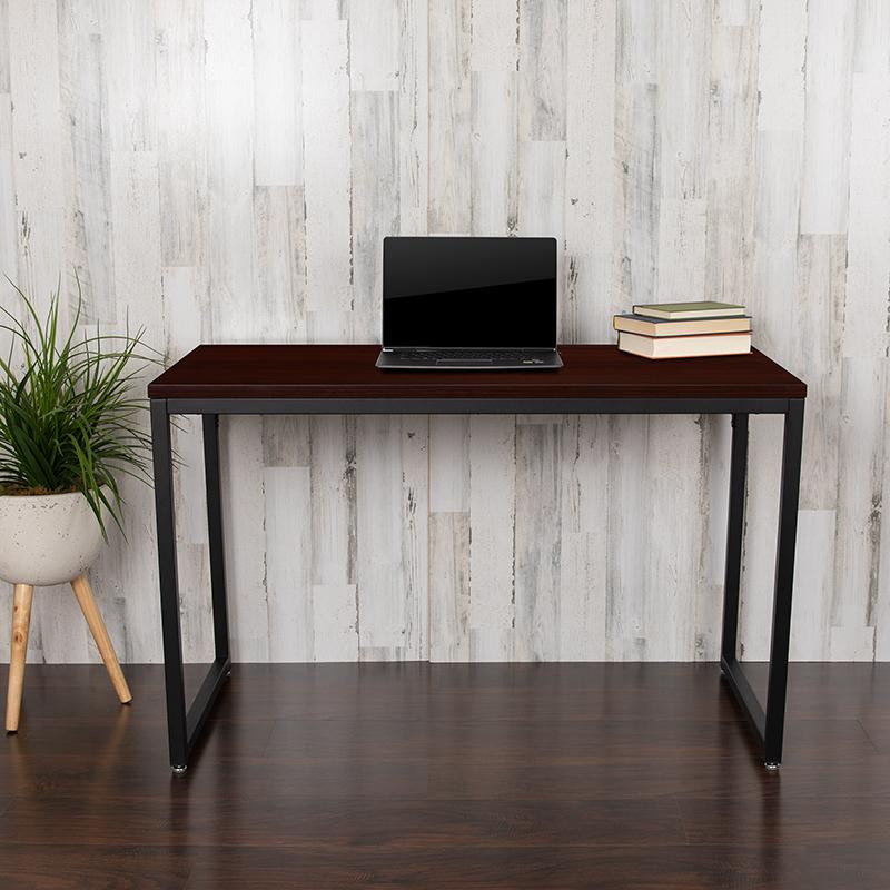 Modern Commercial Grade Desk Industrial Style Computer Desk Sturdy Home ...