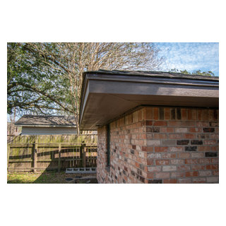 Fascia Replacement - Traditional - Exterior - Houston - by Deskins ...