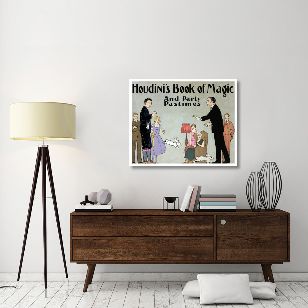 "Houdini's Book of Magic and Party Pastimes" Print by Harry Houdini, 18 ...