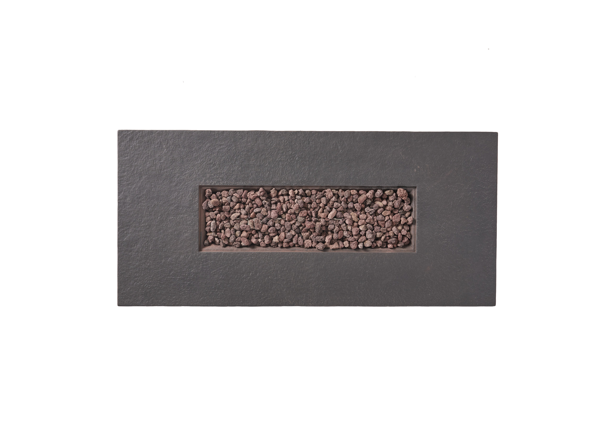 Troy Outdoor 50,000 BTU Lightweight Concrete Fire Pit, No Tank Holder ...