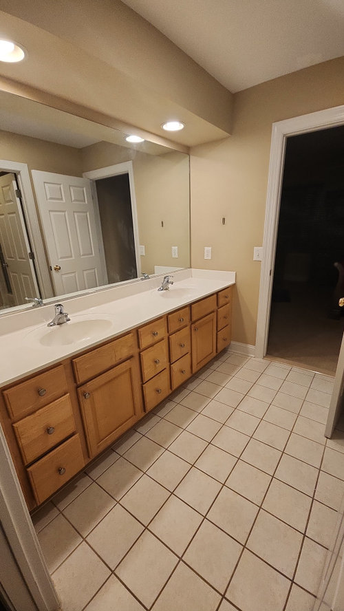 No Demo Bathroom Reno