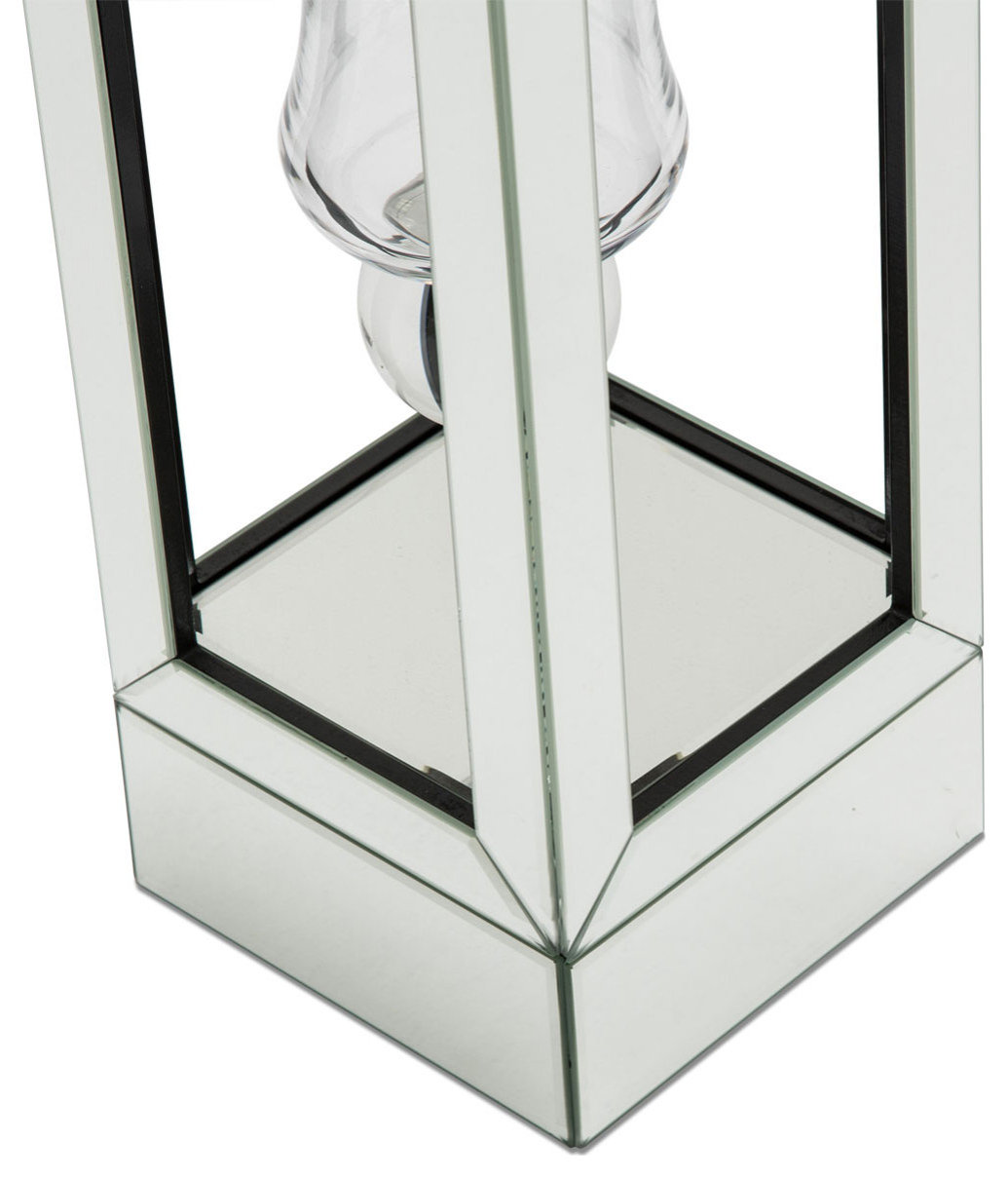 Montreal 22" Mirrored Glass Vase - Vases - by Michael Amini | Houzz