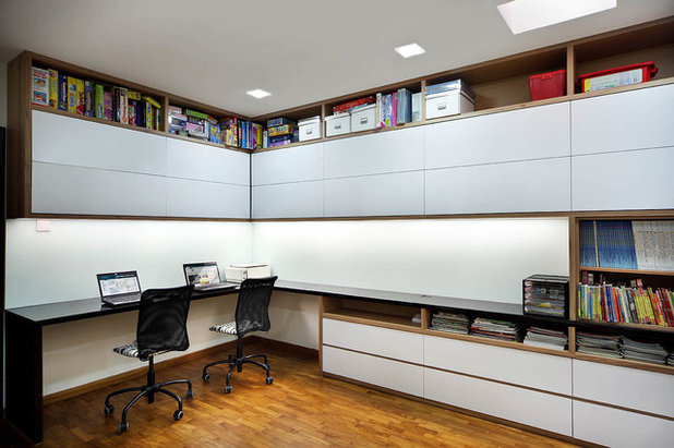 16 Shared Study Rooms and Home Offices That are Space-Smart | Houzz