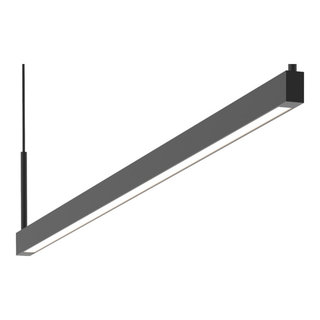 Thin-Line One-Sided LED Pendant, 3' One- - Modern - Pendant Lighting ...