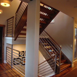 75 Most Popular U-Shaped Staircase Design Ideas for 2019 - Stylish U ...